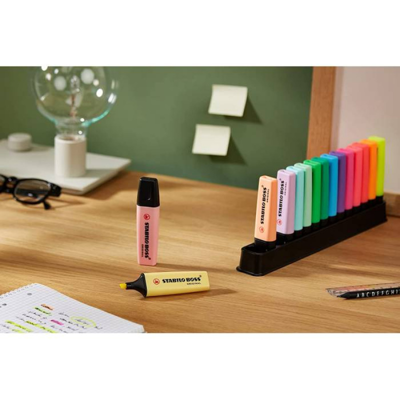 Σετ υπογραμμιστές Stabilo Boss Original Pastel 15 τεμ - Σύμμετρο ...